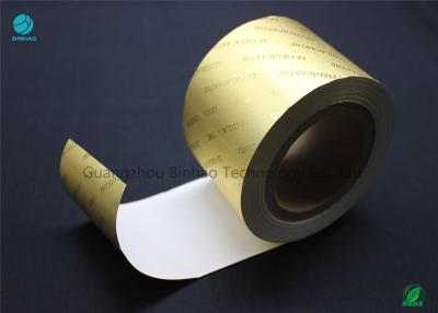 China Glossy Embossing Printing Aluminium Foil Paper For Cigarette Inner Packaging for sale
