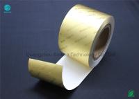 China Glossy Embossing Printing Aluminium Foil Paper For Cigarette Inner Packaging for sale