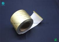 China Glossy Embossing Printing Aluminium Foil Paper For Cigarette Inner Packaging for sale