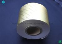 China Glossy Embossing Logo Aluminium Foil Paper / Wrapping Paper For Cigarette Packaging for sale