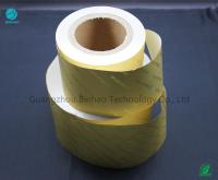 China Glossy Embossing Logo Aluminium Foil Paper / Wrapping Paper For Cigarette Packaging for sale