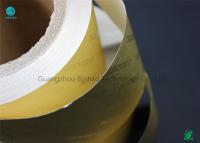 China Shiny Gold Transfer Aluminium Foil Paper In Environmental Materials for sale