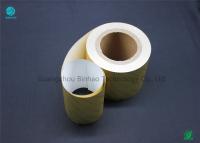 China 84mm Gold Embossing Aluminium Foil Paper for sale
