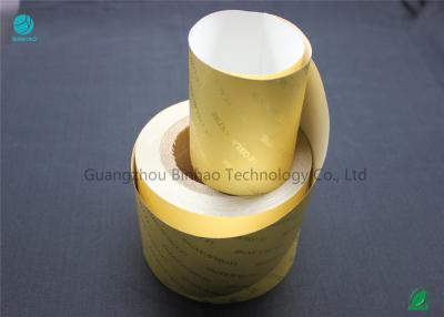 China Food Grade White Paper Back Aluminum Foil Wrapping Paper With Moistureproof Feature In Gold Silver Color for sale