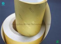 China Food Grade White Paper Back Aluminum Foil Wrapping Paper With Moistureproof Feature In Gold Silver Color for sale