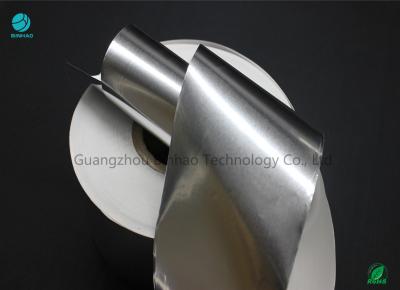 China Cigarette Inner Liner Paper , Waterproof Gold Silver Aluminum Foil 1500m In One Bobbin for sale