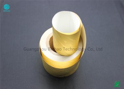 China Laminated Gold Printed Coated Aluminium Foil Paper For Tobacco Packaging for sale