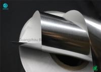 China Silver Moisture - Proof Aluminium Foil Paper With White Backing Base Paper For Premium Cigarette Packaging for sale
