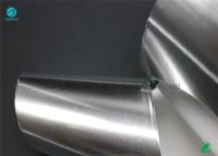 China Silver Moisture - Proof Aluminium Foil Paper With White Backing Base Paper For Premium Cigarette Packaging for sale