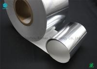 China Silver Moisture - Proof Aluminium Foil Paper With White Backing Base Paper For Premium Cigarette Packaging for sale