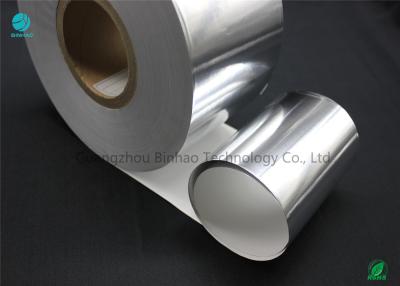 China Silver Moisture - Proof Aluminium Foil Paper With White Backing Base Paper For Premium Cigarette Packaging for sale