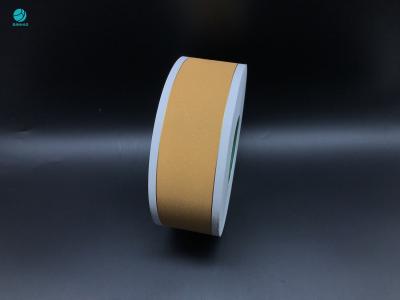 China 64mm Cork Cigarette Tipping Paper Printed With Gold Line And Logo For King Size for sale