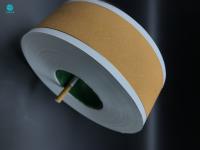 China 64mm Cork Cigarette Tipping Paper Printed With Gold Line And Logo For King Size for sale