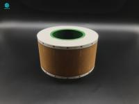 China Laser Perforated Cigarette Cork Tipping Paper Printed With Gold Logo And Brand Name for sale