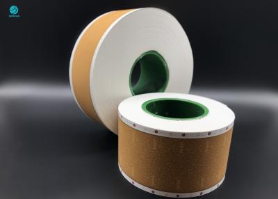 China Lip Release Yellow Cork Tipping Paper For Filter Rod Packaging In Cigarette NTM for sale