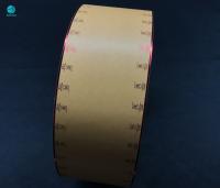 China 3000M Cork Tipping Paper Non - Tobacco Materials For Filter Rod Cigarette Packaging With Hot Stamping for sale