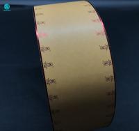 China 3000M Cork Tipping Paper Non - Tobacco Materials For Filter Rod Cigarette Packaging With Hot Stamping for sale