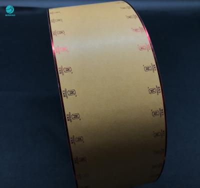 China 3000M Cork Tipping Paper Non - Tobacco Materials For Filter Rod Cigarette Packaging With Hot Stamping for sale