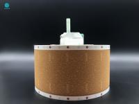 China 34sgm Four Colors Printing For Yellow Tobacco Filter Paper With Hot Stamping Logo for sale