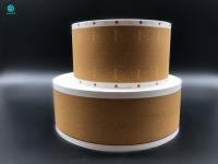 China Customized Tobacco Filter Paper With Laser Perforation And Logo Printing for sale