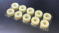 China 2489mm White Yellow Aramid Garniture Tape / Faster Moving Tape For Cigarette Machine MK9 Portos for sale
