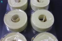 China Long Service Life Yellow Aramid Garniture Tape / Kevlar Fiber For Cigarette Machine MK9 Portos for sale