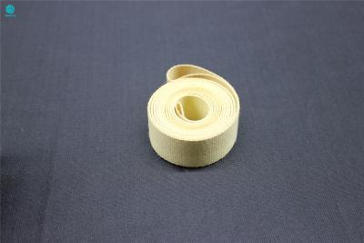 China 0.5mm Thickness Bright Yellow Kevlar Fiber Durable Endless Suction Tape For Tobacco Machine for sale