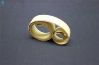 China 0.5mm Thickness Bright Yellow Kevlar Fiber Durable Endless Suction Tape For Tobacco Machine for sale