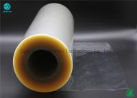 China 27 Micron Soft Shrink Wrap Roll For Naked Cigarette Box Packaging With Heat Sealing Function for sale