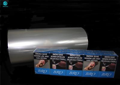 China Clear Waterproof PVC Film Roll For The Tobacco , Cigarette Box Packaging for sale