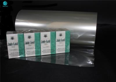 China 2000m High Shrinkage PVC Polyvinyl Chloride Film For Food Packaging And Cigarette Box for sale