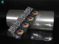 China 5% High Shrinkage PVC Packaging Film For Food Packaging And Naked Cigarette Box With ISO Certificate for sale