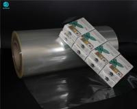 China 5% High Shrinkage PVC Packaging Film For Food Packaging And Naked Cigarette Box With ISO Certificate for sale