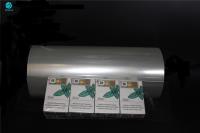 China ISO Certificated 25 Micron PVC Packaging Film For Naked King Size Cigarette Box Wrapping As The Outer Box for sale