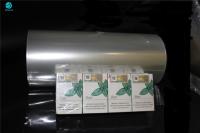 China ISO Certificated 25 Micron PVC Packaging Film For Naked King Size Cigarette Box Wrapping As The Outer Box for sale