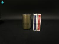 China Holographic PET Gold Line Tear Strip Tape For Playing Cards Box Packaging With Long Storage Time for sale