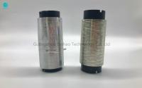 China Clear Adhesive Hot Melt Tobacco Tear Tape With Holographic Craft Shiny Gold 10000m Length for sale