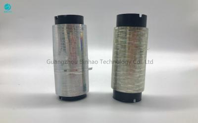 China Clear Adhesive Hot Melt Tobacco Tear Tape With Holographic Craft Shiny Gold 10000m Length for sale