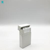 China 245gsm Holographic Inner Frame Printed Green Color Base On White Cigarette Cardboard Paper for sale