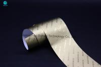China Embossing Aluminum Foil Wrapping Paper With Gold Silver Color In Standard 1500m One Bobbin for sale