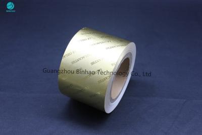 China 50g Gold Embossing Aluminum Foil Wrapping Paper Brand OEM Can Do With The Authorization for sale