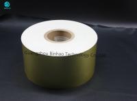 China Shiny And Matt Silver Gold Aluminum Foil Paper For Cigarette And Food Packaging for sale