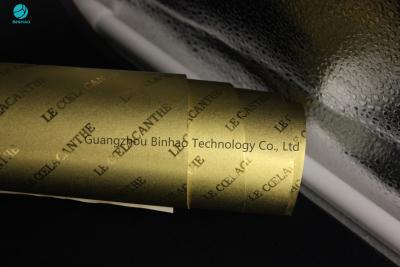 China Sheet Cigarette Aluminum Foil Paper In Bright And Matt Gold 83mm For King Size Cigarette Box for sale