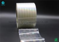 China 350mm Outer Box Clear Bopp Film Roll For Medicine , Cigarette Box Packaging Wrapper Cellophane for sale