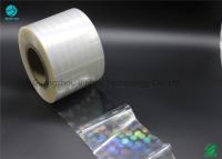 China 8% High Shrink BOPP Film Roll Compostable Transparent Packaging Film For Cigarette Food Package for sale
