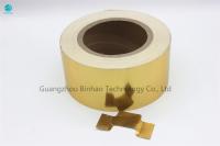 China Golden Cigarette Aluminium Foil Paper 83 - 85mm Width for sale