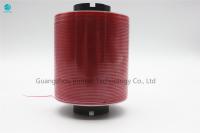 China Heat - Resistant Red 1.6mm Tear Strip Tape For Cigarette  ,  Medicine  ,  Foodstuff  ,  CD Cassette Packaging Film for sale