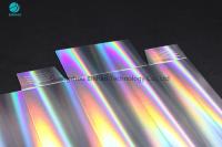 China 225g Holographic  Cardboard Cigarette Cases With Flip Greyboard Cig Packet for sale