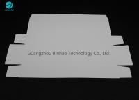 China 28.5cm White Paper Cardboard Cigarette Cases Box Of Blank New King Size Cig Packets Can Do Design for sale