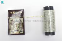 China 1.6mm Red Color Tobacco Tear Tape In BOPP Pressure Sensitive Strip Materials For Cigarette Box Packaging for sale